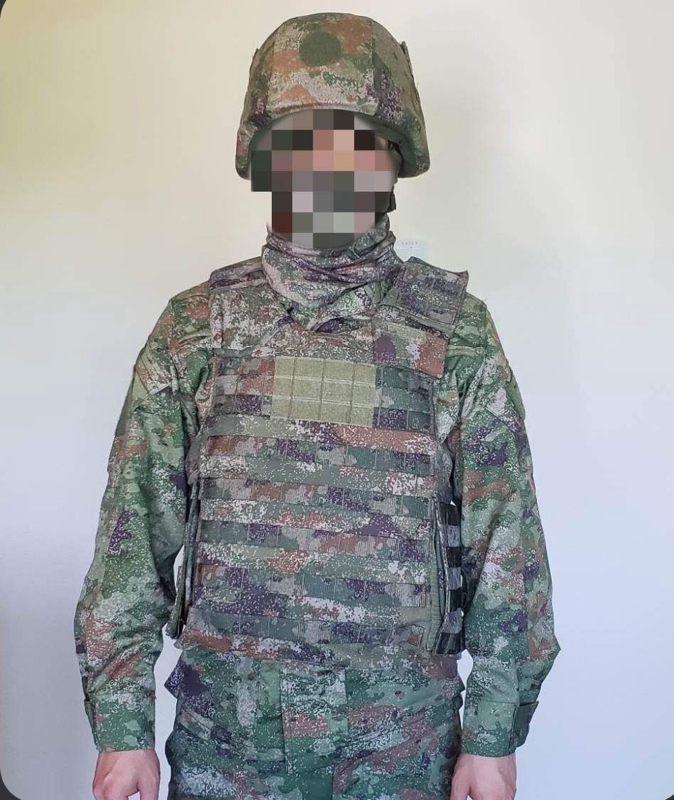 China - PLA Ground Force Kit - Woodland (Helmet, Vest & Uniform ...